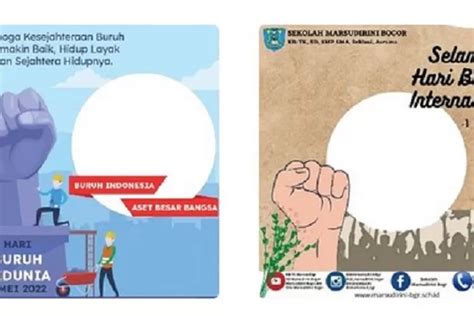 10 Link Twibbon Hari Buruh 2022 Terbaik Cocok Untuk Postingan Di Media