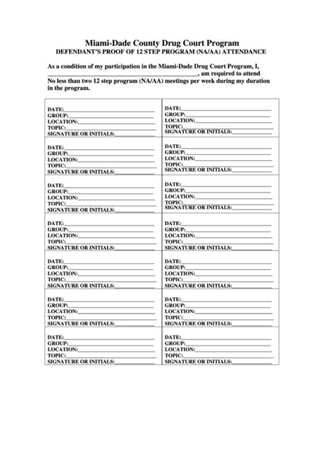 Attendance Verification Na Meeting Sign In Sheet A Common Requirement