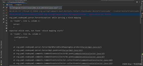 springboot报错[restartedmain] error org springframework boot springapplication application run