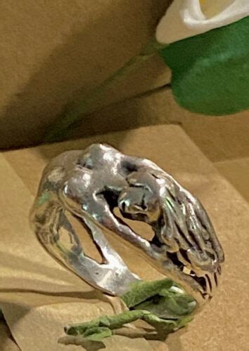 Mavin Vintage ART NOUVEAU NUDE LADY Sculpted Full Naked Body Sterling