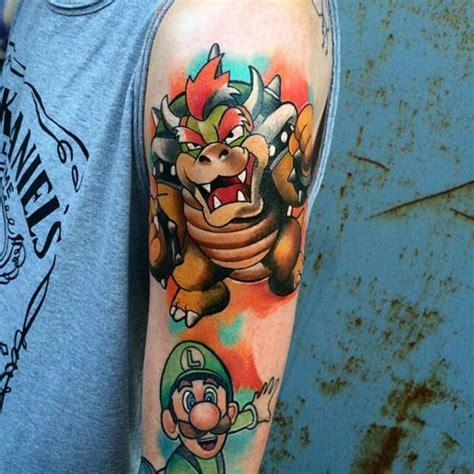 Tatuagens Do Super Mario Bros Criativas