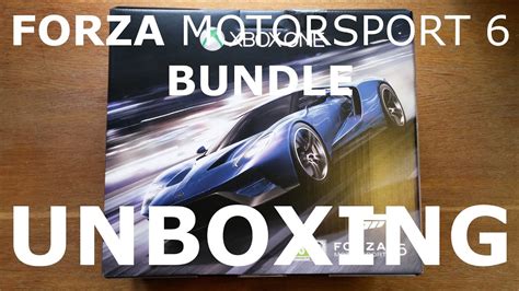 Forza Motorsport Xbox One Bundle Unboxing Youtube