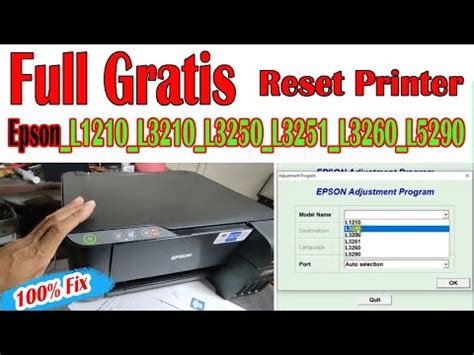 How Do I Reset My Epson L3110 Printer How To Reset Epson L3110 L3150