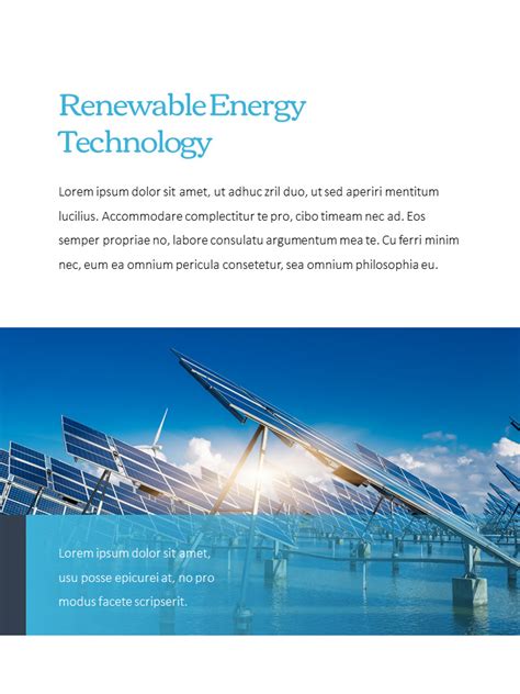 Renewable Energy Powerpoint Presentation Templates