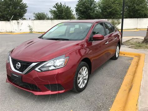 Nissan Sentra Advance Aut Usado 2017 Color Rojo Burdeos Precio 220 000