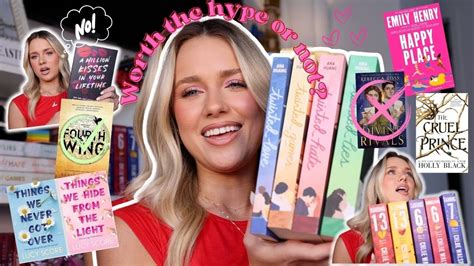 ARE THE MOST POPULAR BOOKTOK BOOKS WORTH THE HYPE Let Me Tell You All