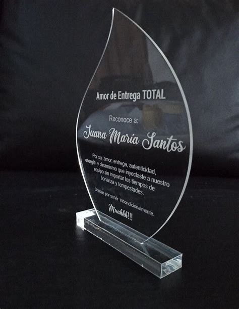 Personalized Glass Award Employee Retirement Appreciation Gift