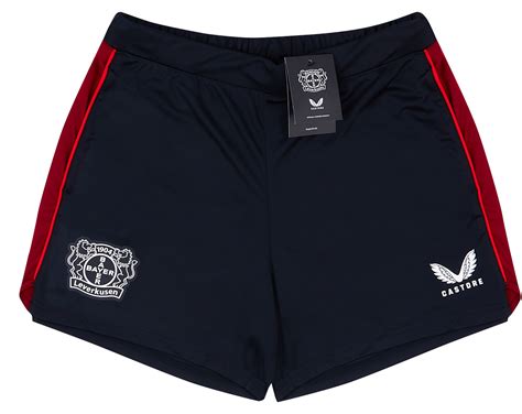 2022 23 Bayer Leverkusen Castore Training Shorts NEW Womens