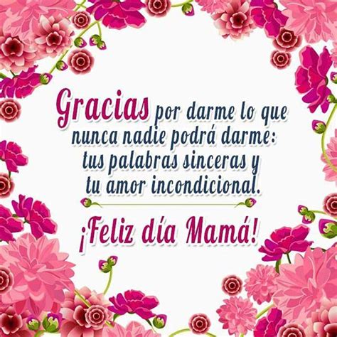 Felíz Día de la Madre con imagenes y frases bonitas para felicitarla