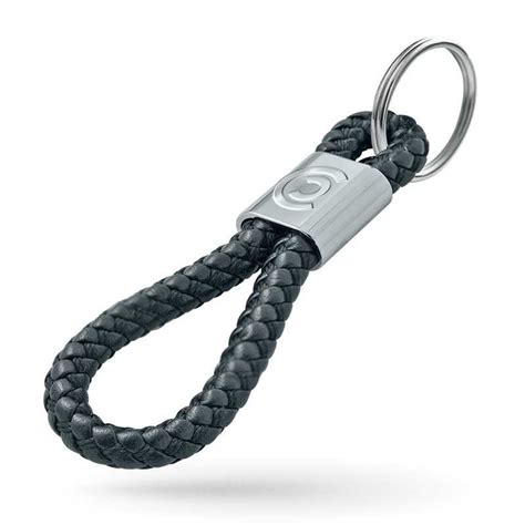 Porte clés automobile en métal personnalisé avec sangle AHK