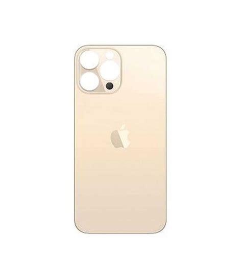 Tapa Trasera Iphone Pro Max Dorado