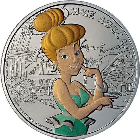 Astérix 2022 Madame Agécanonix Mini Médaille MDP