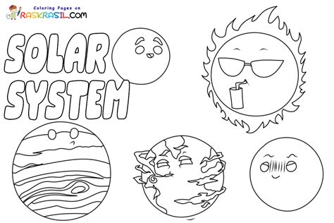 Planeta Marte Desenho Para Imprimir E Colorir