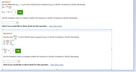 solved question 7 use the difference an 1 an to show that
