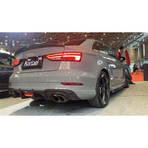 KARBEL AUDI RS3 8V DYFUZOR ZDERZAKA TYŁ