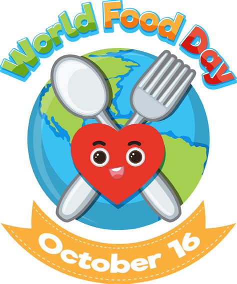 cartel del día mundial de la alimentación 10518531 Vector en Vecteezy