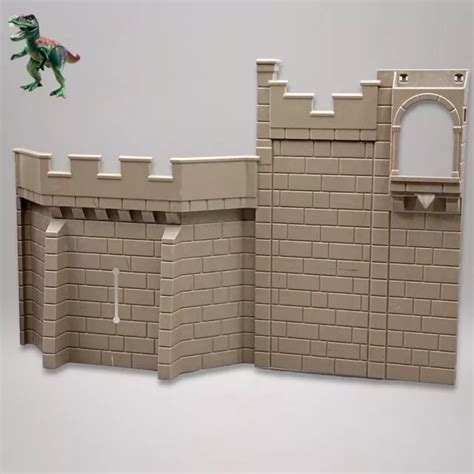 PLAYMOBIL 3268 MUR d enceinte du château médiéval façade de la partie