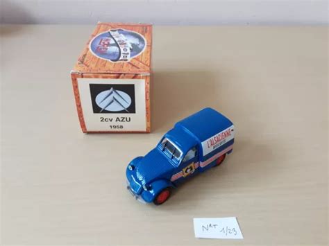 NOREV CITROËN 2CV AZU 1958 L ALSACIENNE 1 43e EUR 13 50 PicClick FR
