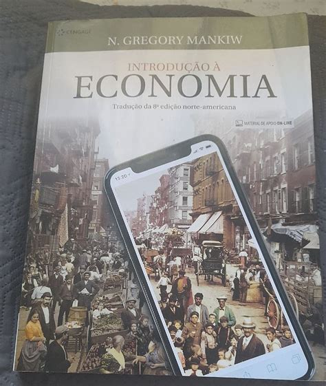 Livro Introdução À Economia N Gregory Mankiw Livro Cengage Usado
