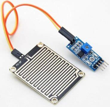 Rain Detection Using Raindrop Sensor Module Arduino