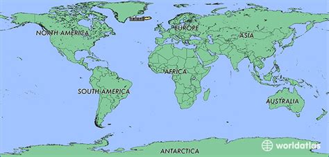 Where Is Iceland Where Is Iceland Located In The World Iceland