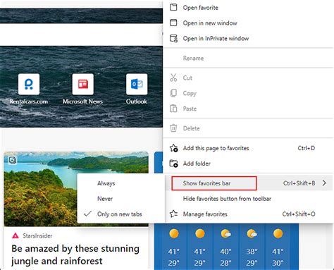 Ways To Add Or Remove Favorites Bar In Microsoft Edge Saint