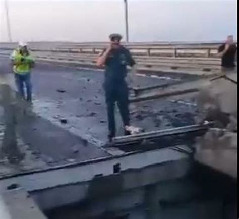 Eksplozja na Moście Krymskim Dwie osoby nie żyją