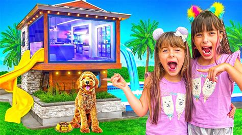 SUPER CASA NA ÁRVORE Fizemos uma SURPRESA para as crianças YouTube