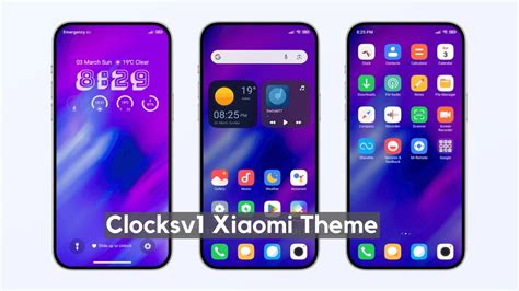 clocksv1 hyperos theme for xiaomi with dynamic lockscreen hyperos themes