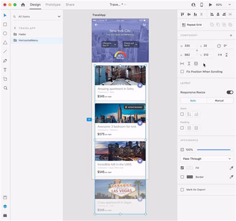 Adobe Xd Scroll Groups Vertical And Horizontal Scroll In Xd Xdguru