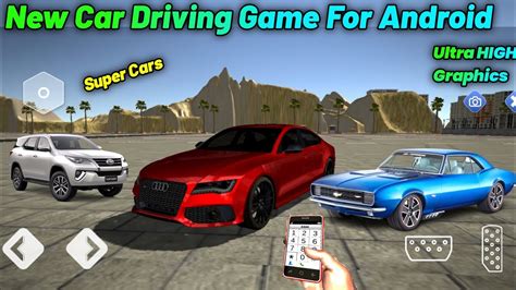 New Best Car Driving Game Afor Android Ultra HIGH Graphics New Cars