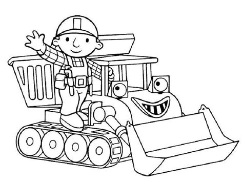 Desenhos De Escavadeiras Para Imprimir E Colorir Pintar