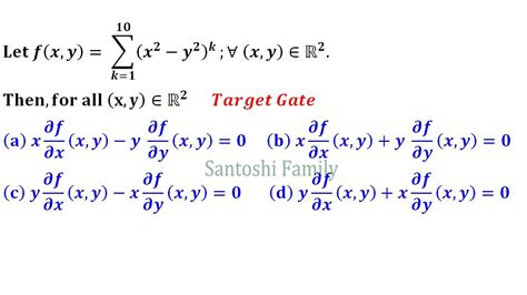 partial derivative engineering mathematics function of several variables iit jam 2014