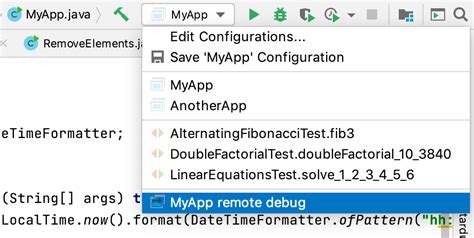 Attach To Process IntelliJ IDEA Documentation