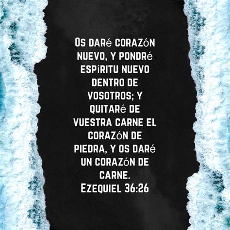 Ezequiel Os Dar Coraz N Nuevo Y Pondr Esp Ritu Nuevo Dentro De