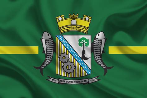 Bandeira Da Cidade De Floriano PI Ecco Bandeiras