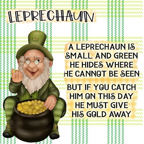 Poema Do Leprechaun Do Dia De S O Patr C Foto Stock Gratuita Public