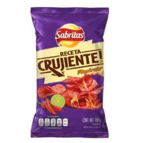 SABRITAS RECETA CRUJIENTE FLAMIN HOT 100 GRS