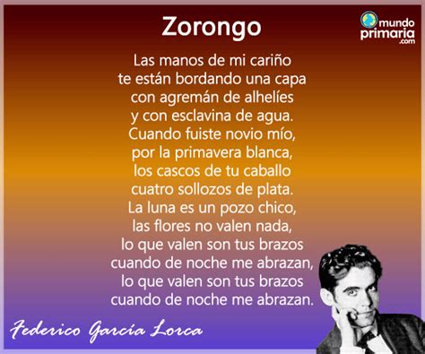 Poemas De Federico Garc A Lorca
