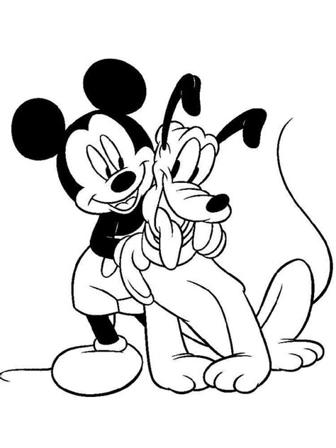 Mickey Mouse Clubhouse Coloring Pages Disney Junior