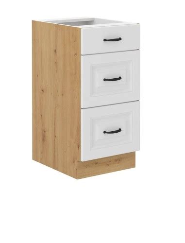 Szafka dolna Stilo biały artisan 40 D 3S BB Mebelzone