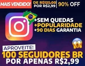 Promo O K Seguidores Brasileiros Instagram R Redes Sociais