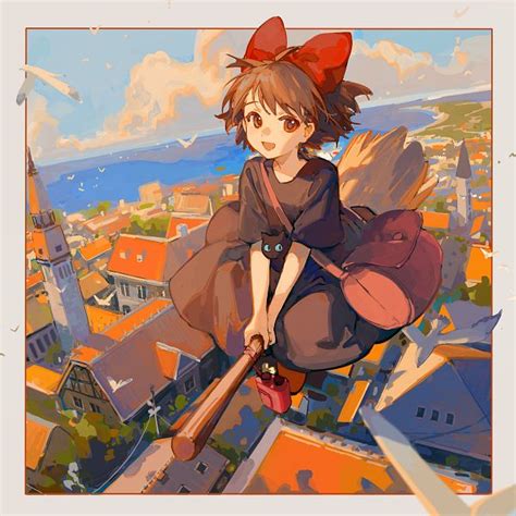 Majo No Takkyuubin Kiki S Delivery Service Image By Ciloranko