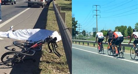 Un ciclista que entrenaba en la Autopista murió atropellado
