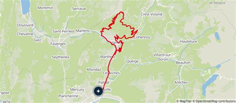 Boucle Cyclo LArpettaz Savoie Mont Blanc Savoie Et Haute Savoie