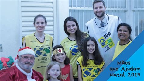 Mãos que Ajudam Natal 2019 YouTube