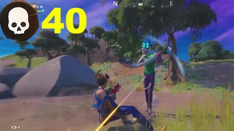 40 Elimination Solo Vs Squads Win Full Gameplay Season 3 Fortnite