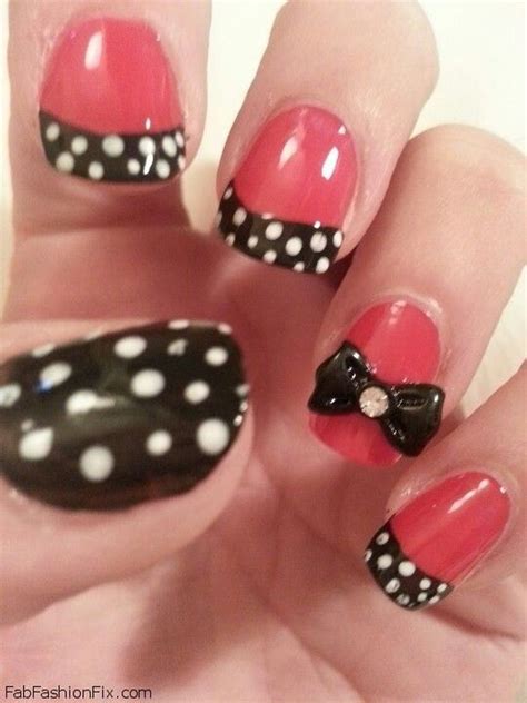45 Wonderful Bow Nail Art Designs 2023