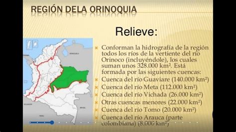 Origen de la región Orinoquia Colombia Verde