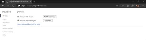 remotely debug surface duo emulators microsoft edge development microsoft learn